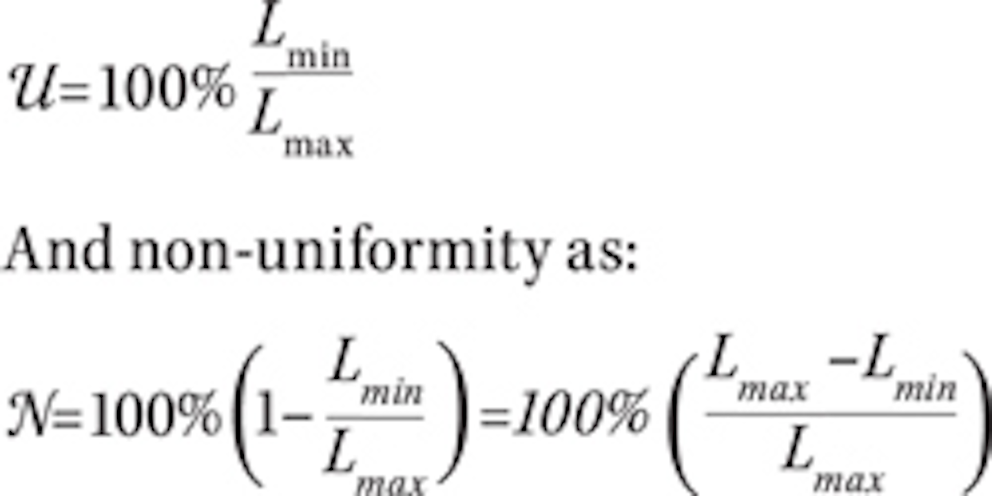 Understand luminous and radiant intensity, and uniformity ...