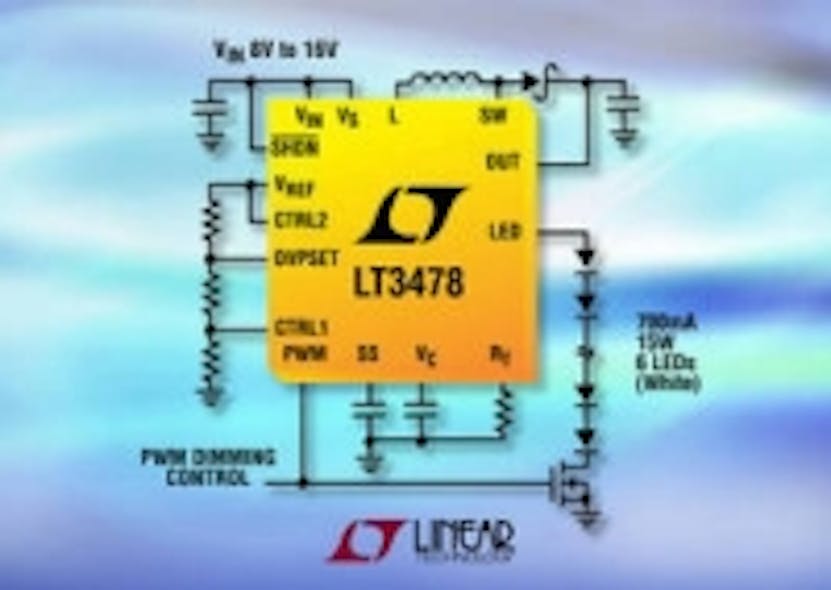 Linear multi-topology 40V, 4.5A LED driver for high current LED ...