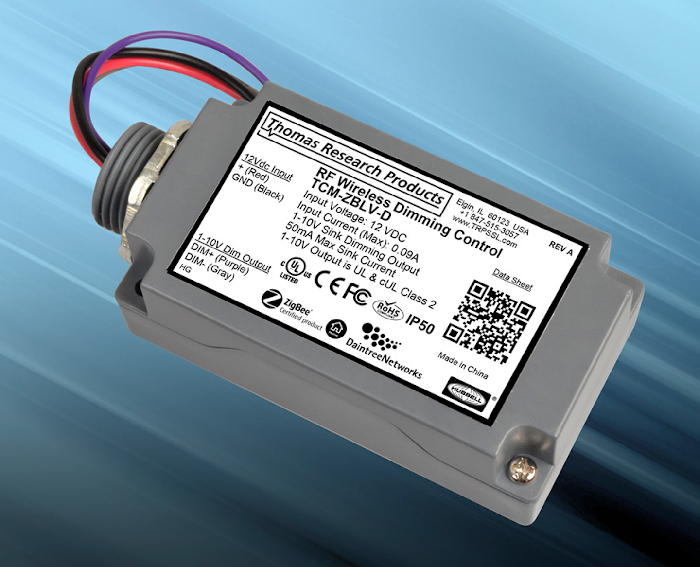 New 12V Wireless Dimming Control for LED Drivers from Thomas Research ...