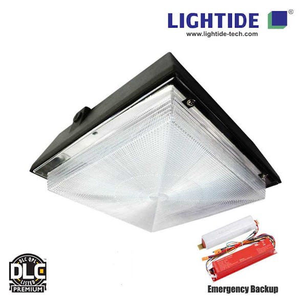 DLC Premium Emergency Backup LED Garage & Canopy lights 40W/60W/90W ...