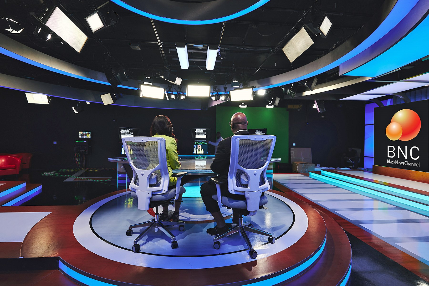 Black News Channel Launches with Brightline LED Fixtures | LEDs Magazine