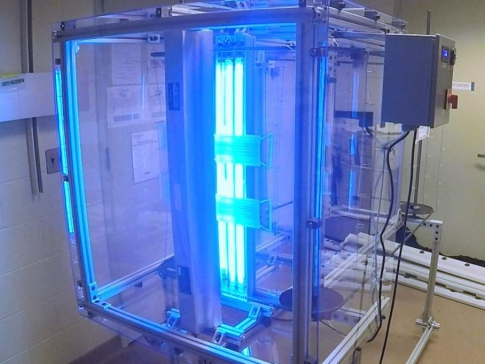 Unique System for Using UVC Light to Sterilize Masks in Bulk Developed ...