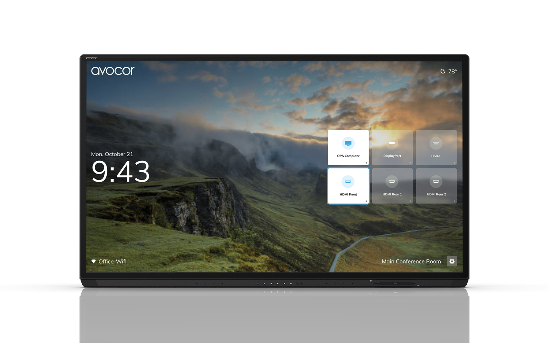 Avocor announces powerful new edge-to-edge interactive displays | LEDs ...